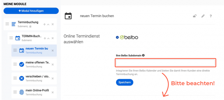 AppYourself App einrichten | Handbuch